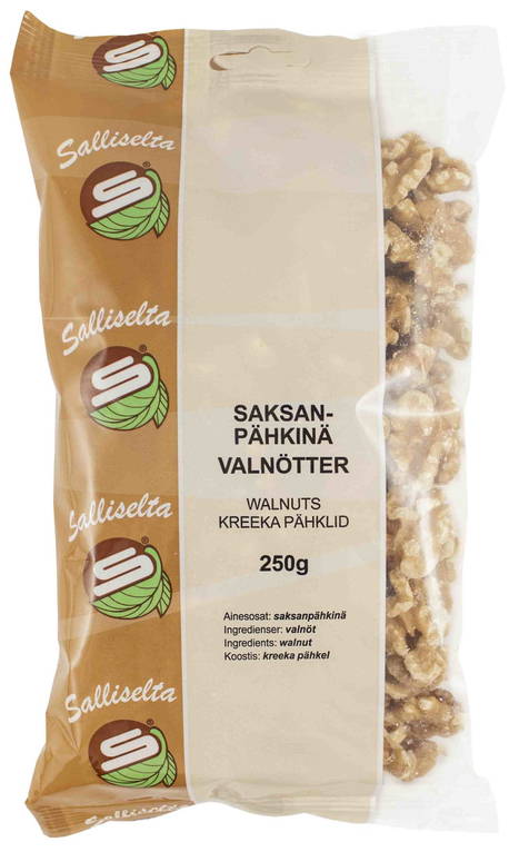 Saksanpähkinä 250G Sallinen Herkulliset saksanpähkinät - Hintakaari.fi ...