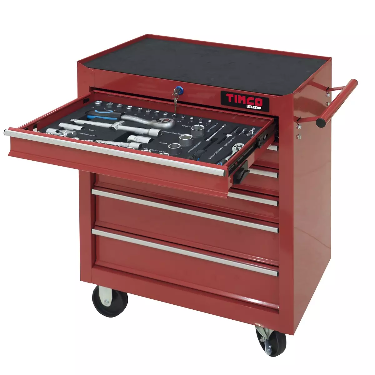 Timco 6 ltk 80-os työkaluvaunu työkaluilla Kuuden laatikon Timco ...