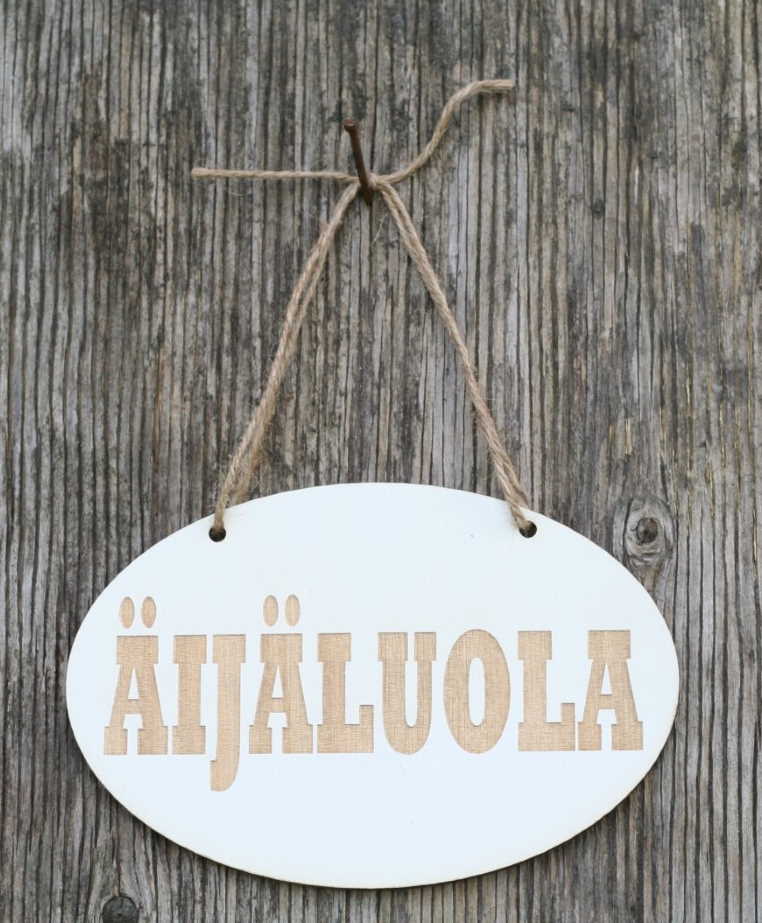 KYLTTI Äijäluola valk rw Puinen kyltti tekstillä - Hintakaari.fi ...