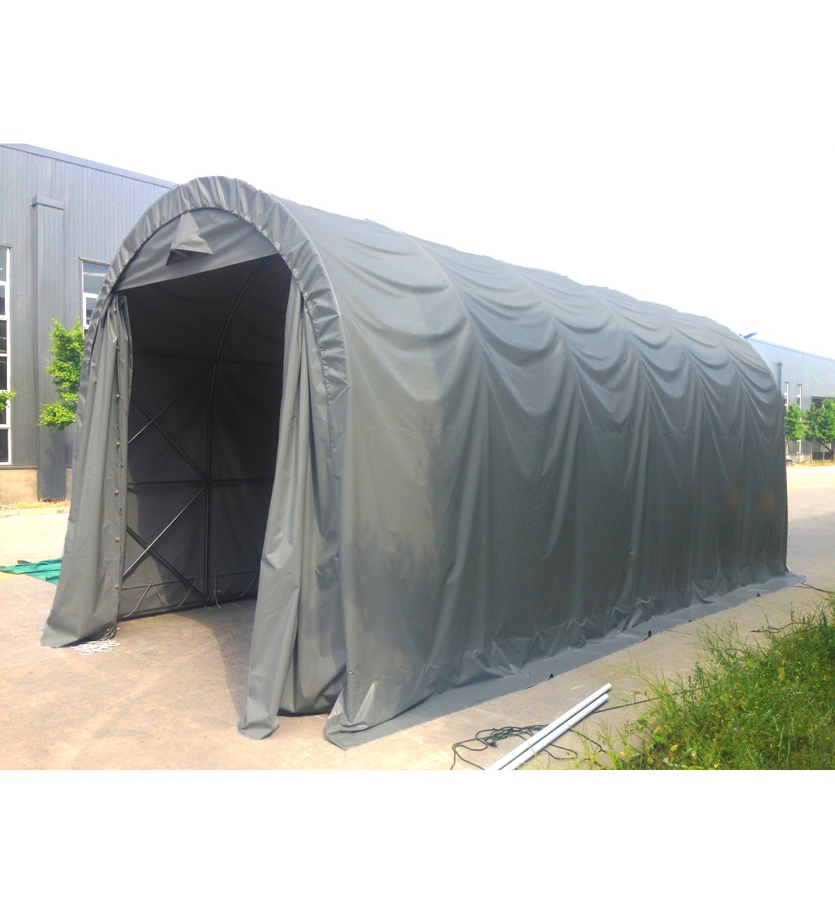 Pressutalli 8 x 4 x 4m 500g Caravan pressutalli Karavaanitalli vahvalla ...