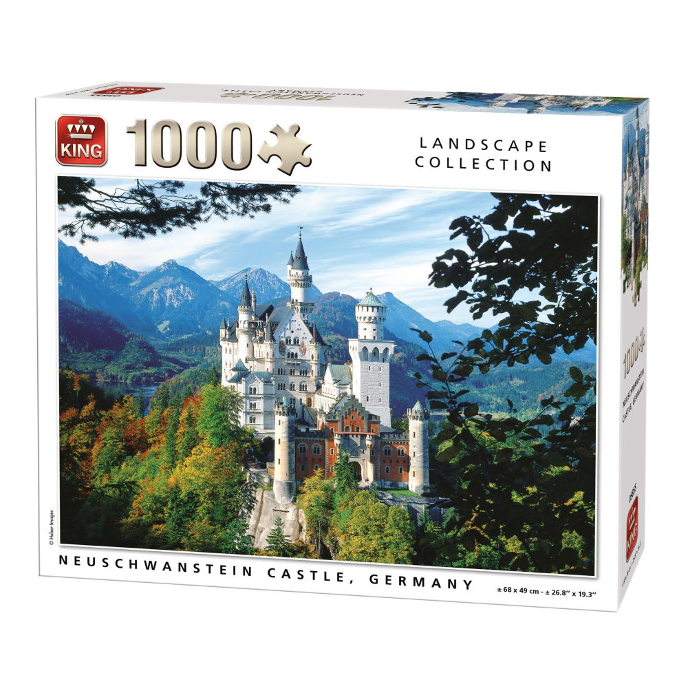 PALAPELI 1000 PALAA SAKSA LINNA Laadukas hollantilainen palapeli ...