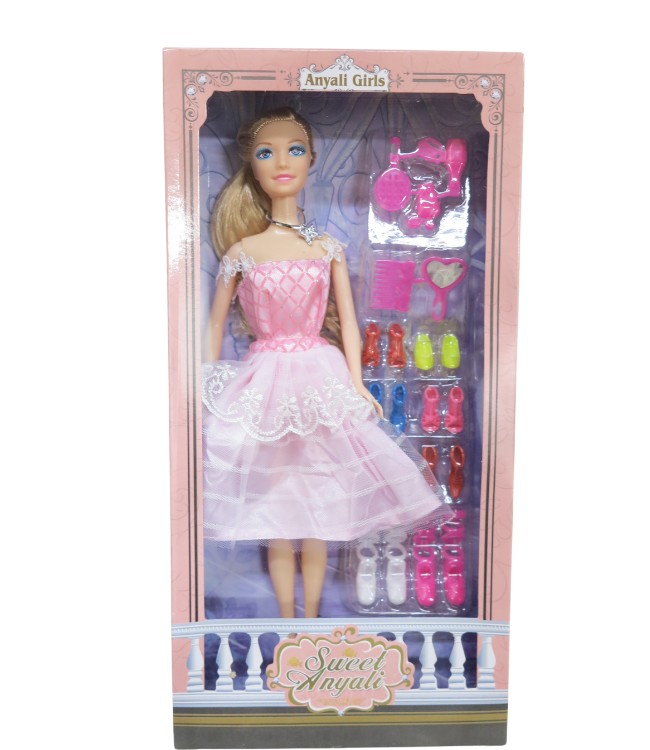 Anyali Fashion Dolls Shoes Muotinukke ja kenkäkokoelma - Hintakaari.fi ...
