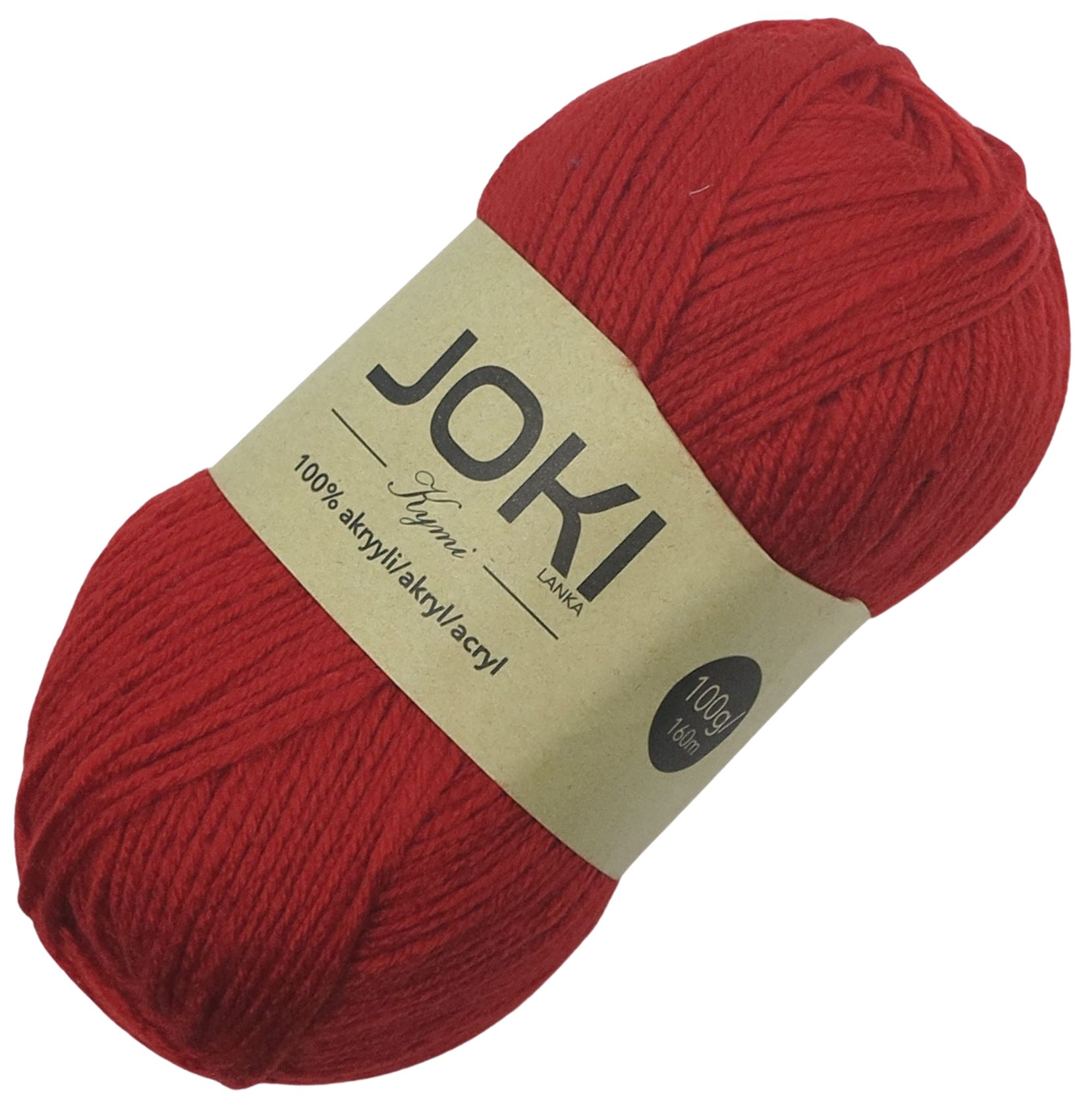 Akryylilanka Joki 100g Joulunpunainen 100% Akryylilanka - Hintakaari.fi ...
