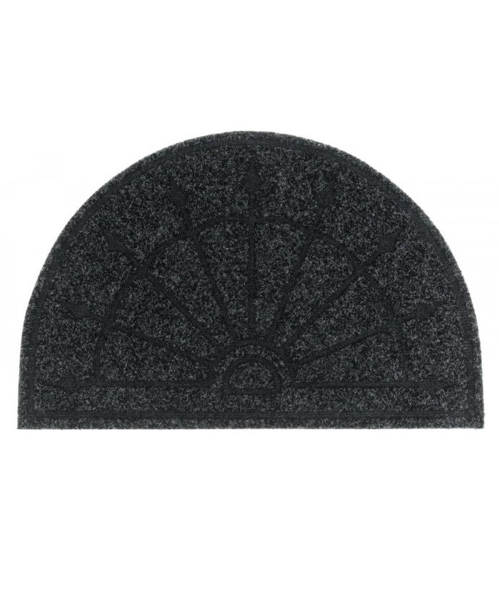 Ovimatto Puolikuu 50x80 cm harmaa 4Living - Hintakaari.fi verkkokauppa