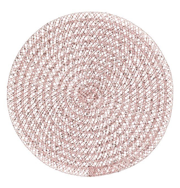 Tabletti Sofia 38cm roosa Punottu tabletti vaaleanpunainen - Hintakaari ...