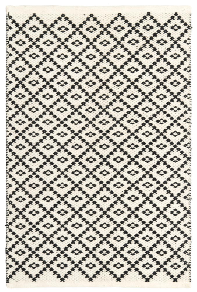 4Living Matto Huurre musta/valkoinen 160x230 cm 4Living Matto Huurre ...