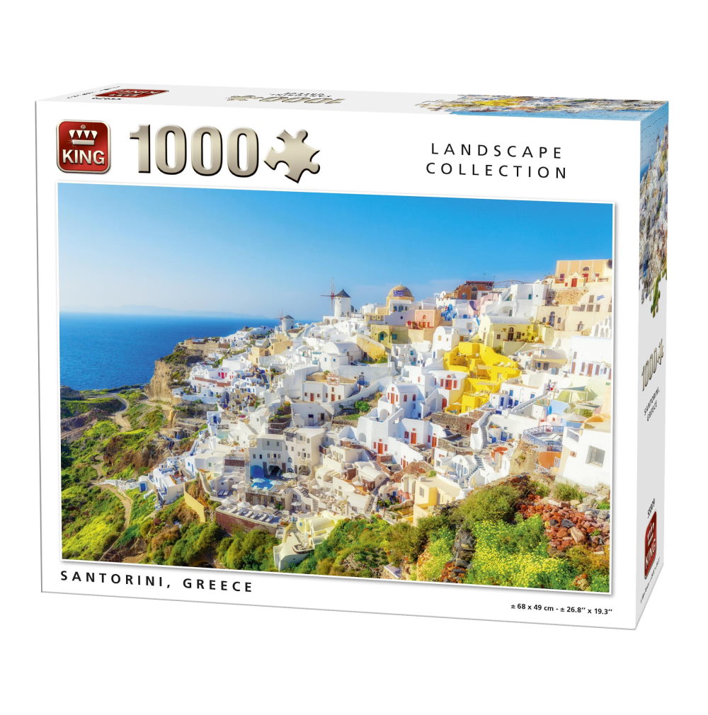 PALAPELI 1000 PALAA SANTORINI KREIKKA Laadukas hollantilainen palapeli ...