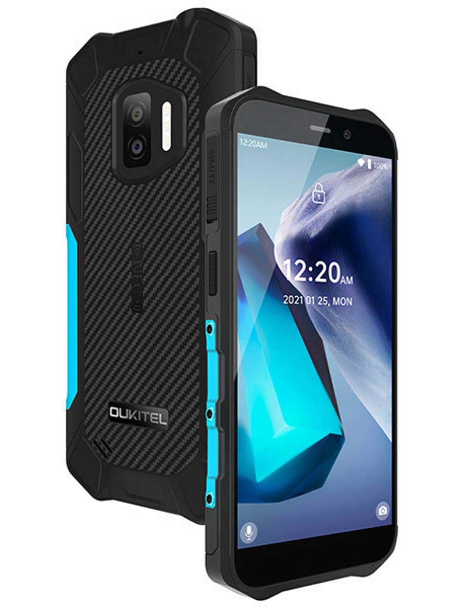 OUKITEL WP12 PRO IP68 Android11 älypuhelin Sininen Iskunkestävä Android 11 älypuhelin ...