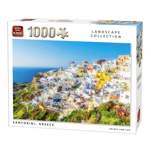 PALAPELI 1000 PALAA SANTORINI KREIKKA Laadukas hollantilainen palapeli ...