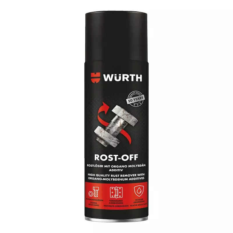 Ruosteenirroitusaine Würth Rost Off 400 ml Black Edition Tehokas ...