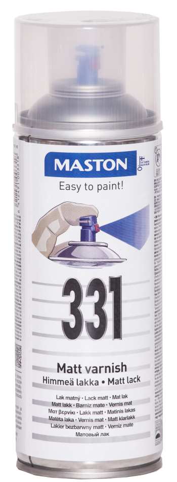 SPRAYMAALI HIMMEÄ LAKKA 331 400ML MASTON Maston COLORmix 100 H.Lakka ...