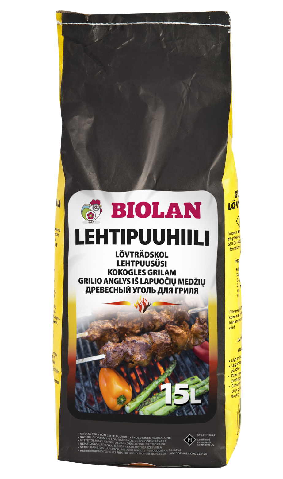 GRILLIHIILI LEHTIPUU 15L - Hintakaari.fi verkkokauppa